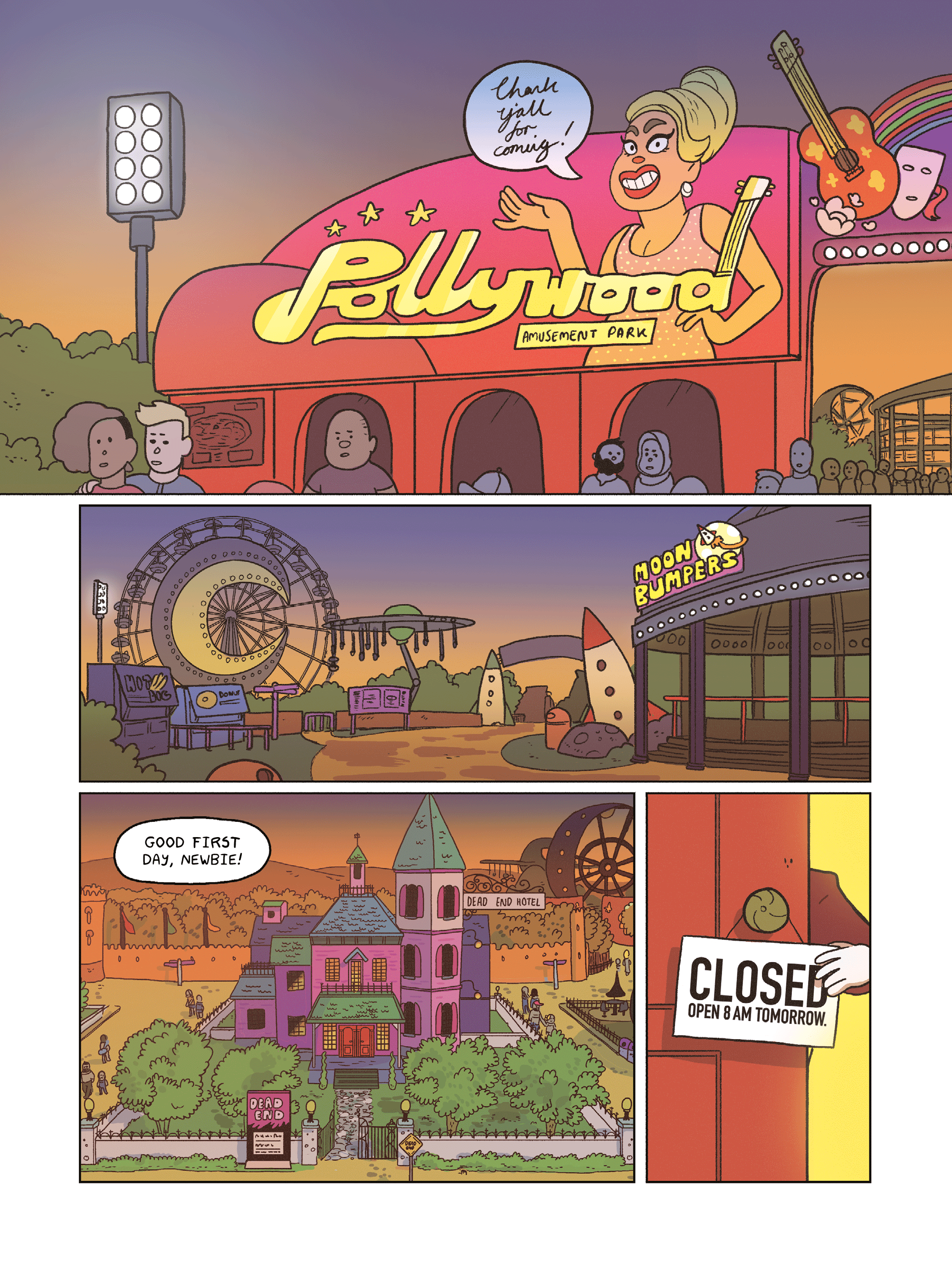 DeadEndia: The Broken Halo Preview – Nobrow Press