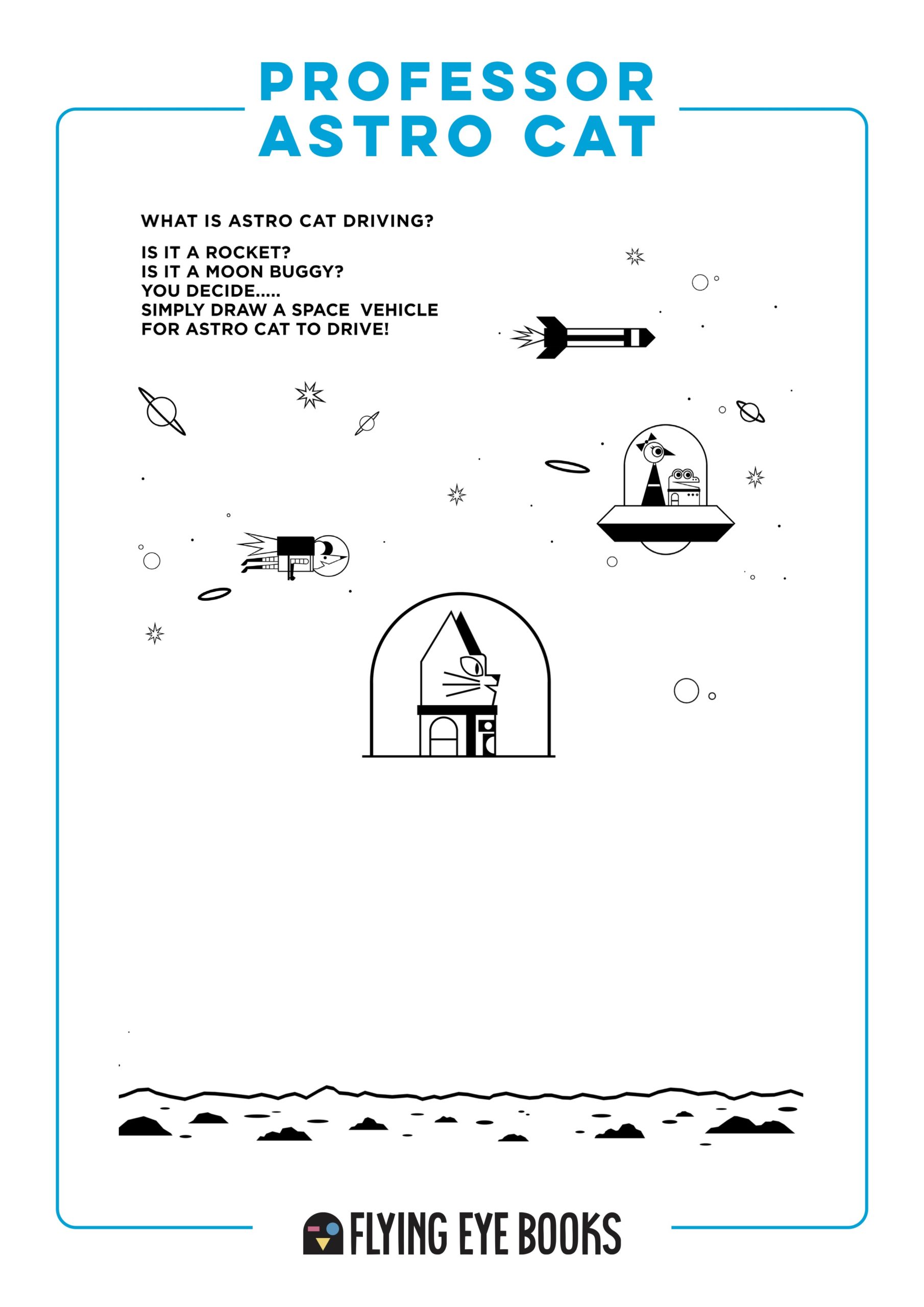 Professor Astro Cat’s Colouring Sheets – Nobrow Press